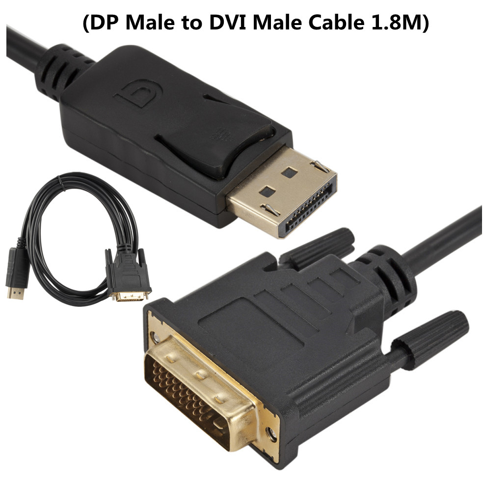 LccKaa DisplayPort Display Port DP to Adapter Cable Male to Converter ...