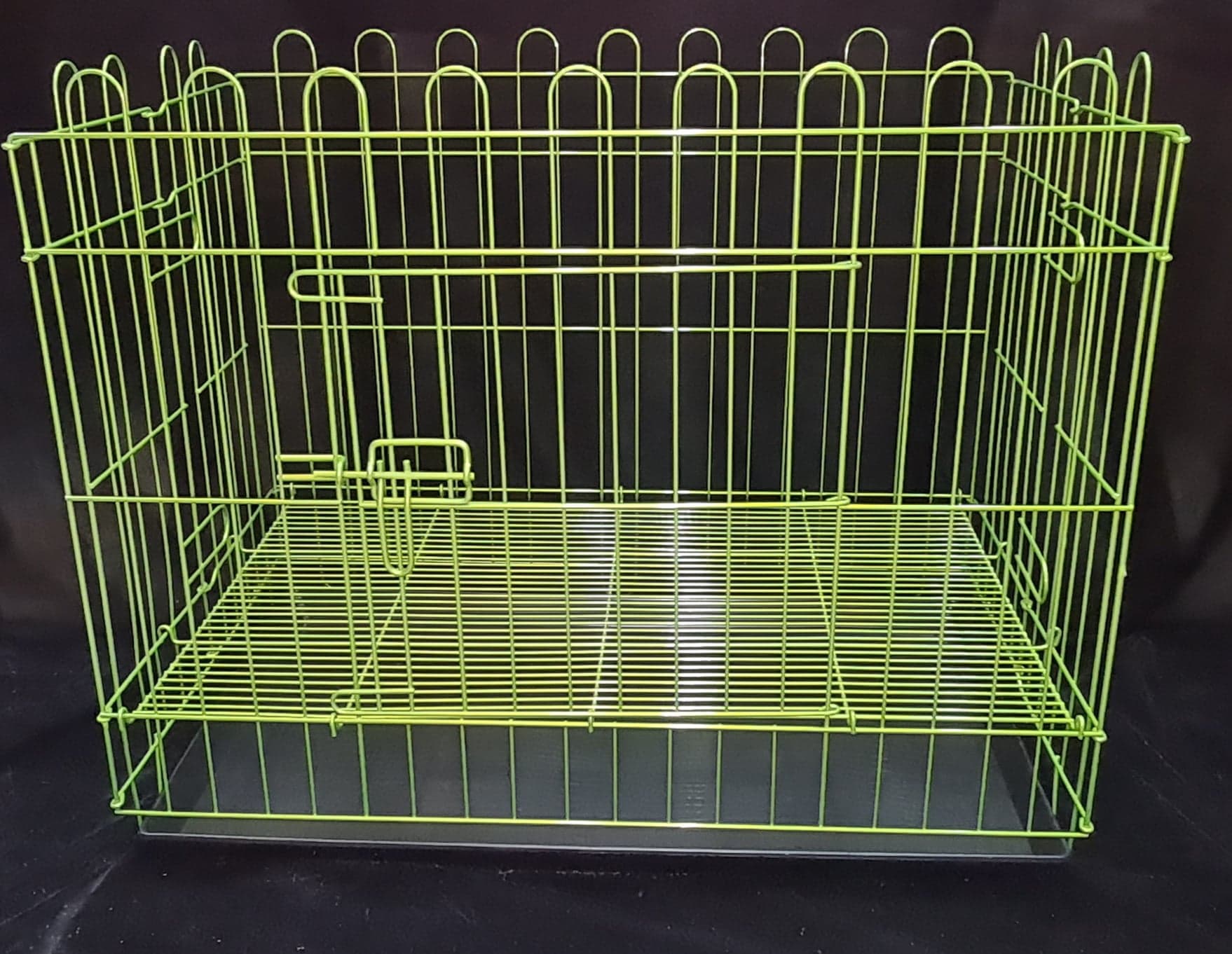 METALIC COATED Collapsible crib type cage for dogs | Lazada PH