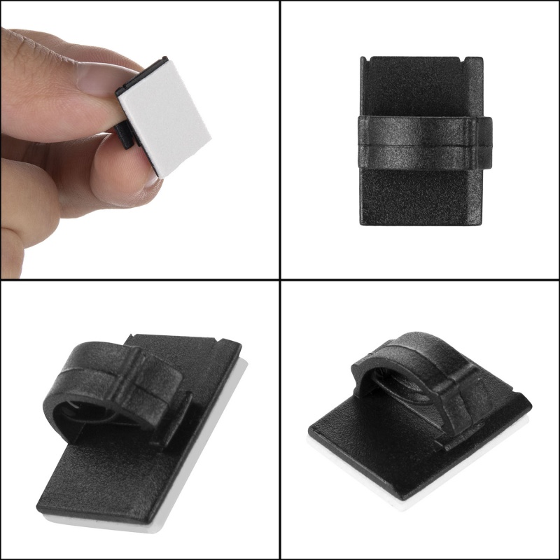【Top Picks】50PCS Cable Wall Clips Self Adhesive Backed Wire Management ...