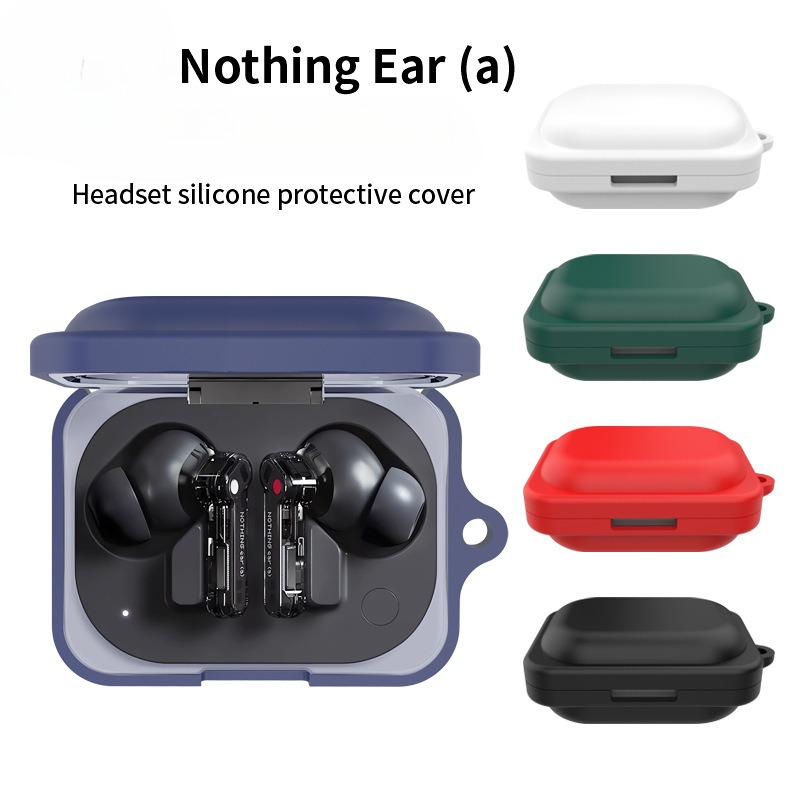 For Nothing Ear (a) case Bluetooth headset Case Soft Liquid Silicone ...