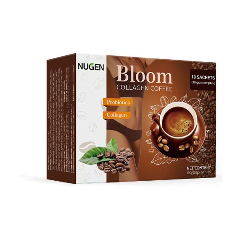 NUGEN Bloom Collagen Coffee Slimming Coffee Diet Collagen Drink ...