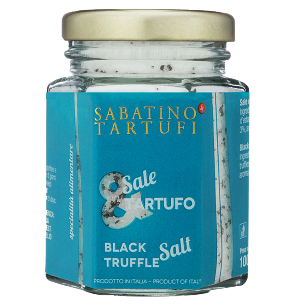 Black Truffle Table Salt - La Rustichella 110gm - Italy | Sabatino ...