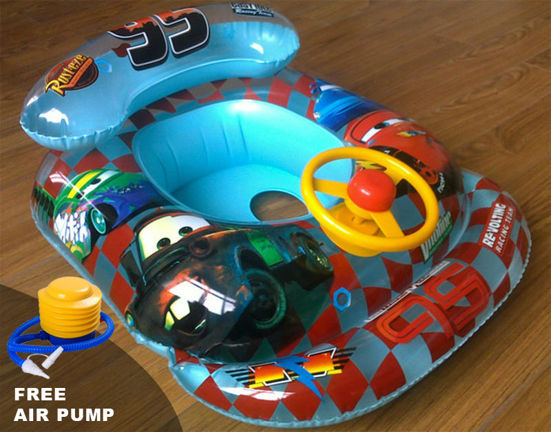 WEITECH Salbabida (FREE PUMP) Inflatable Seat Security Swimming Ring ...