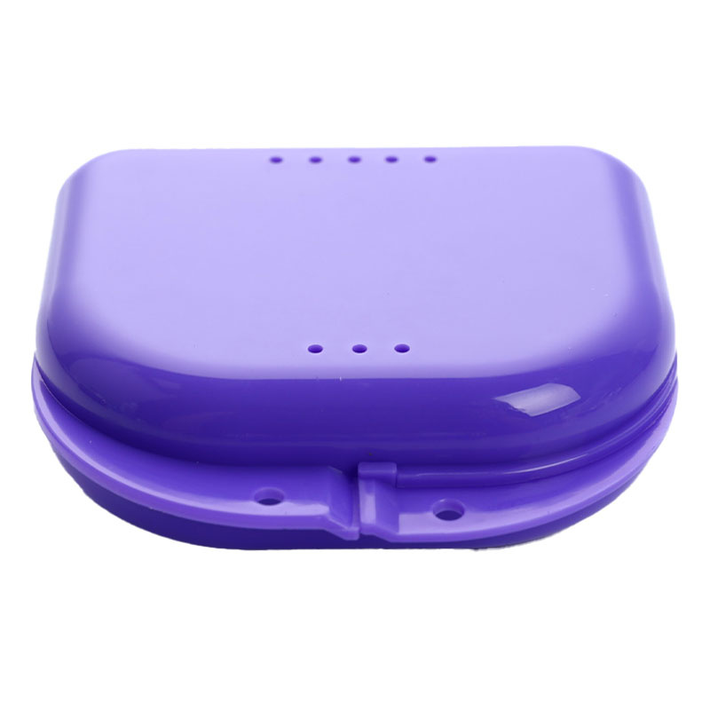 Tooth Retainer Box Brace Container Mouthguard Guard Denture Storage ...