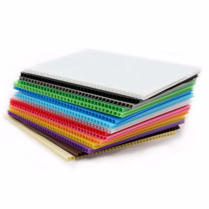 3 numbers of Plastic corrugated board 3mm 500mm X 750 mm | Lazada Singapore