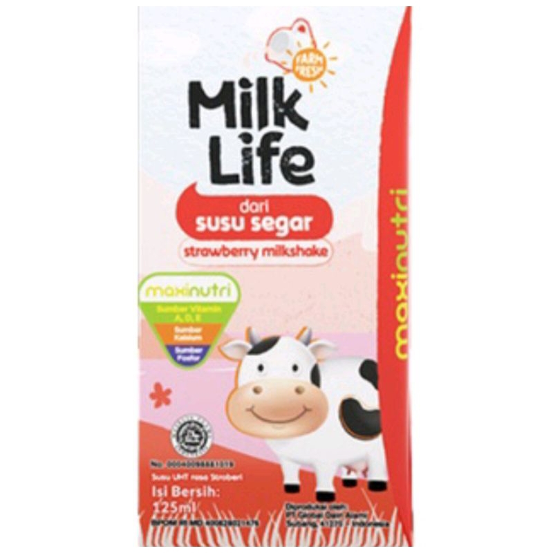 SUSU UHT MILK LIFE BT21 @115ml (SATUAN) | Lazada Indonesia