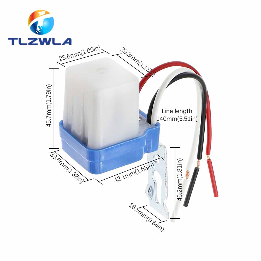 1pcs As-10 Street Lamp -Operated Switch 10a Ac220v Waterproof Automatic ...