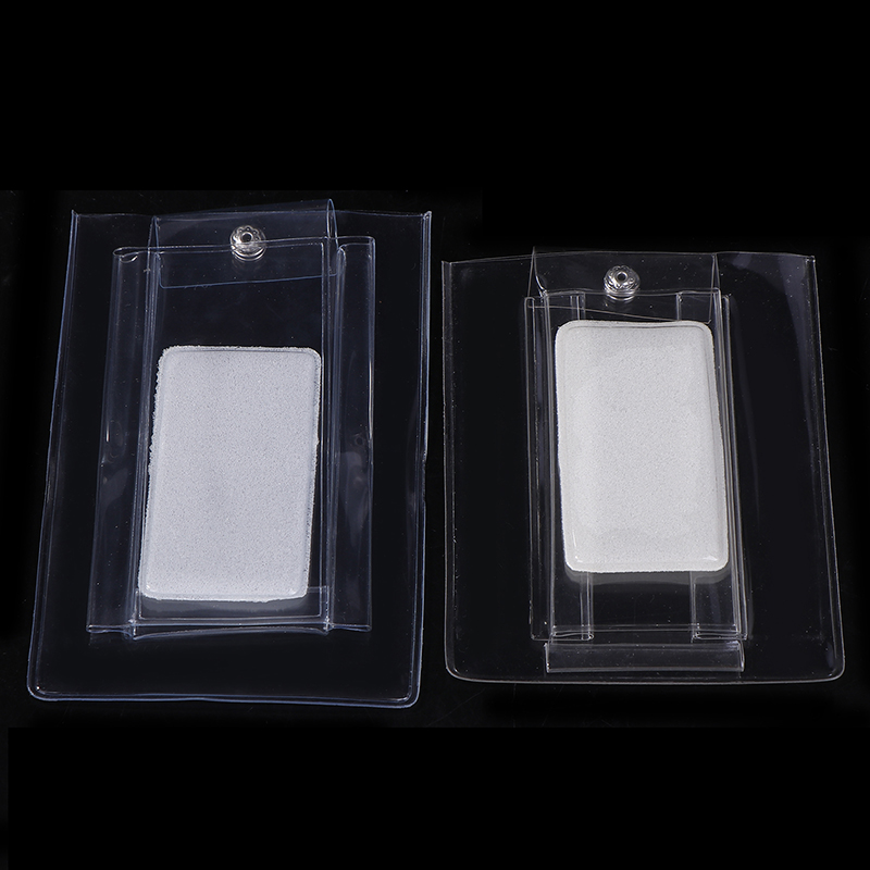 1Pc Transparent Plastic PVC Jewelry Snap Packaging Bags Necklace ...