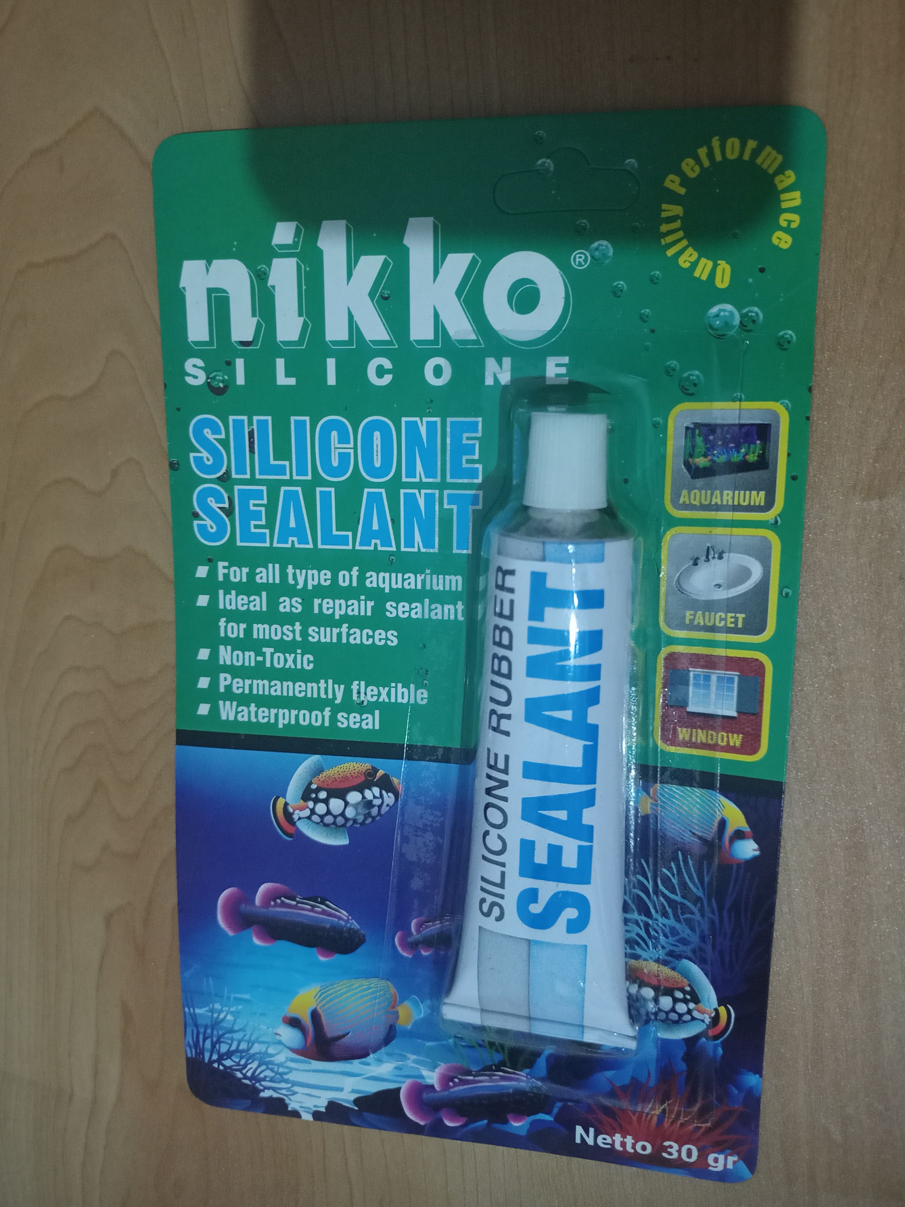 Lem kaca 30 gr gram lem aquarium lem sealant | Lazada Indonesia
