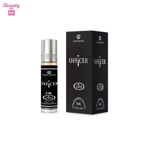 Al Rehab Officer Concentrated Perfume Oil - 6ml (Made in Saudi Arabia ...