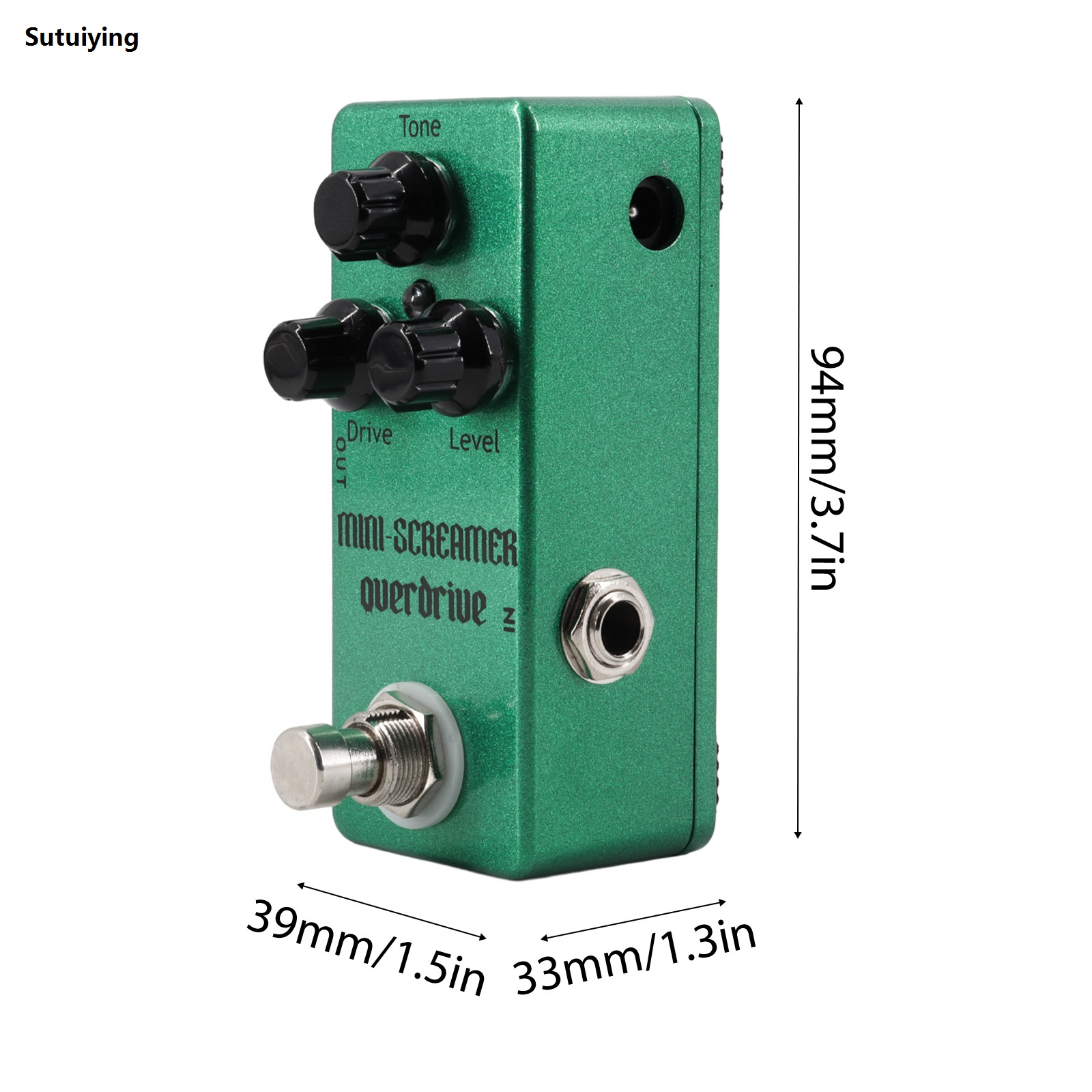 Sutuiying Guitar Spring Rever Pedal Electric Guitar Effects Pedal True ...