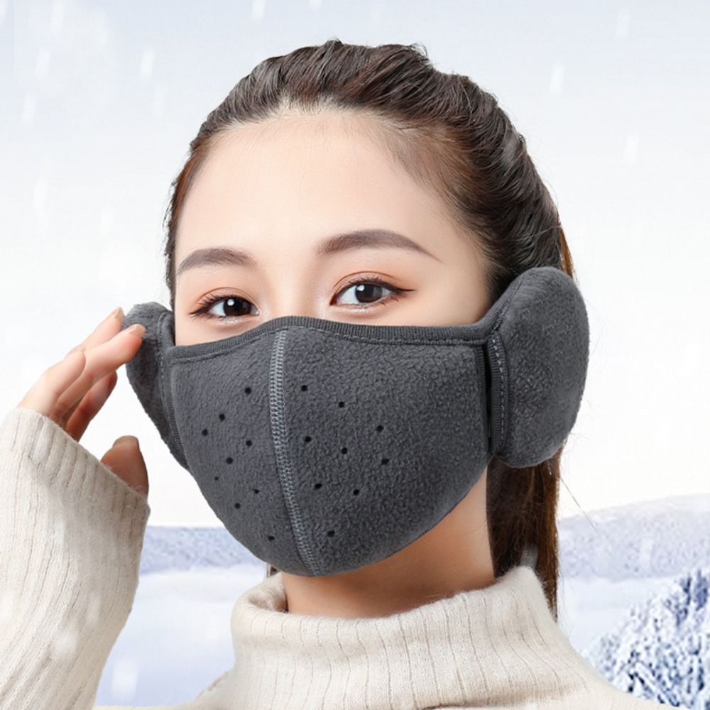 Creative Fleece Earmuffs Windproof Thermal Winter Cloth Accessories Ear ...