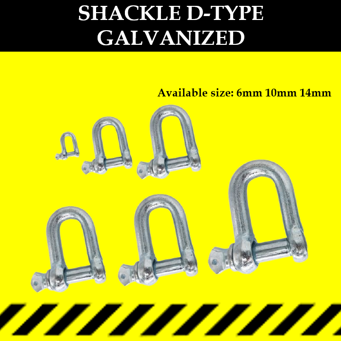 Twin Jean III 6mm 10mm 14mm 304 Stainless Steel & Galvanized D type ...