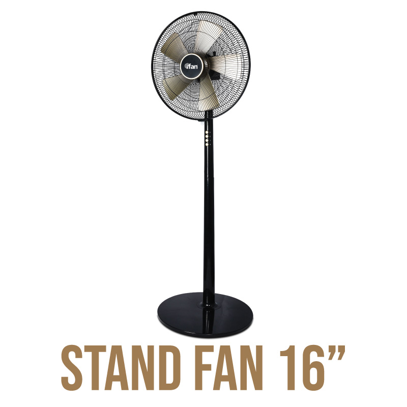 iFan Stand Fan, Table Fan, Desk Fan, Portable Fan 9" 12" 16" with Air ...