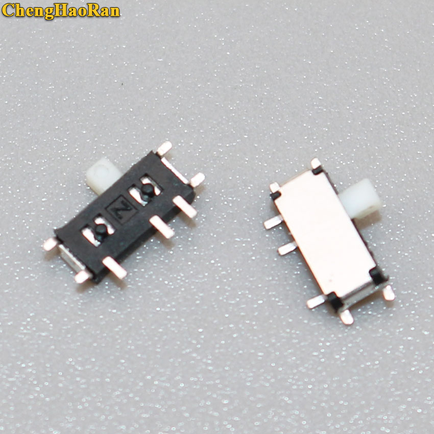 【TrendGlobe】ChengHaoRan 1pcs 7 Pin Mini Slide Switch On-OFF 2Position ...