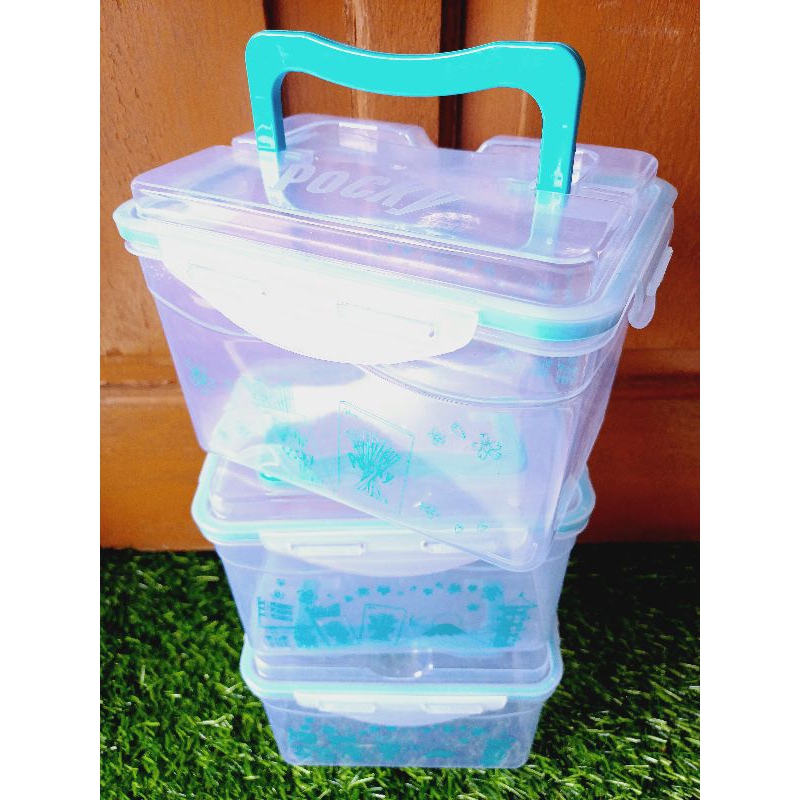kontainer container box mini 1.5 liter toples jinjing boks misting ...