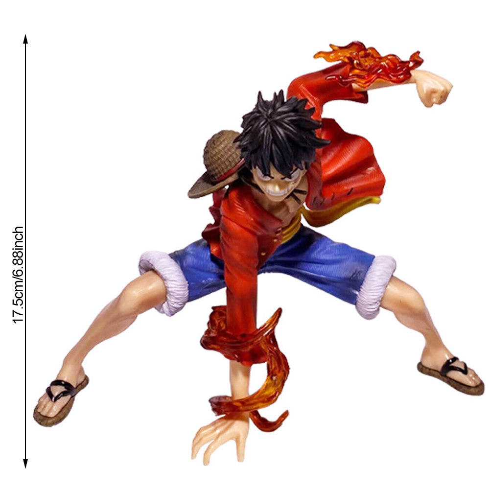 SF 16cm One Piece Luffy Figures Luffy Battle Style Action Figures PVC ...