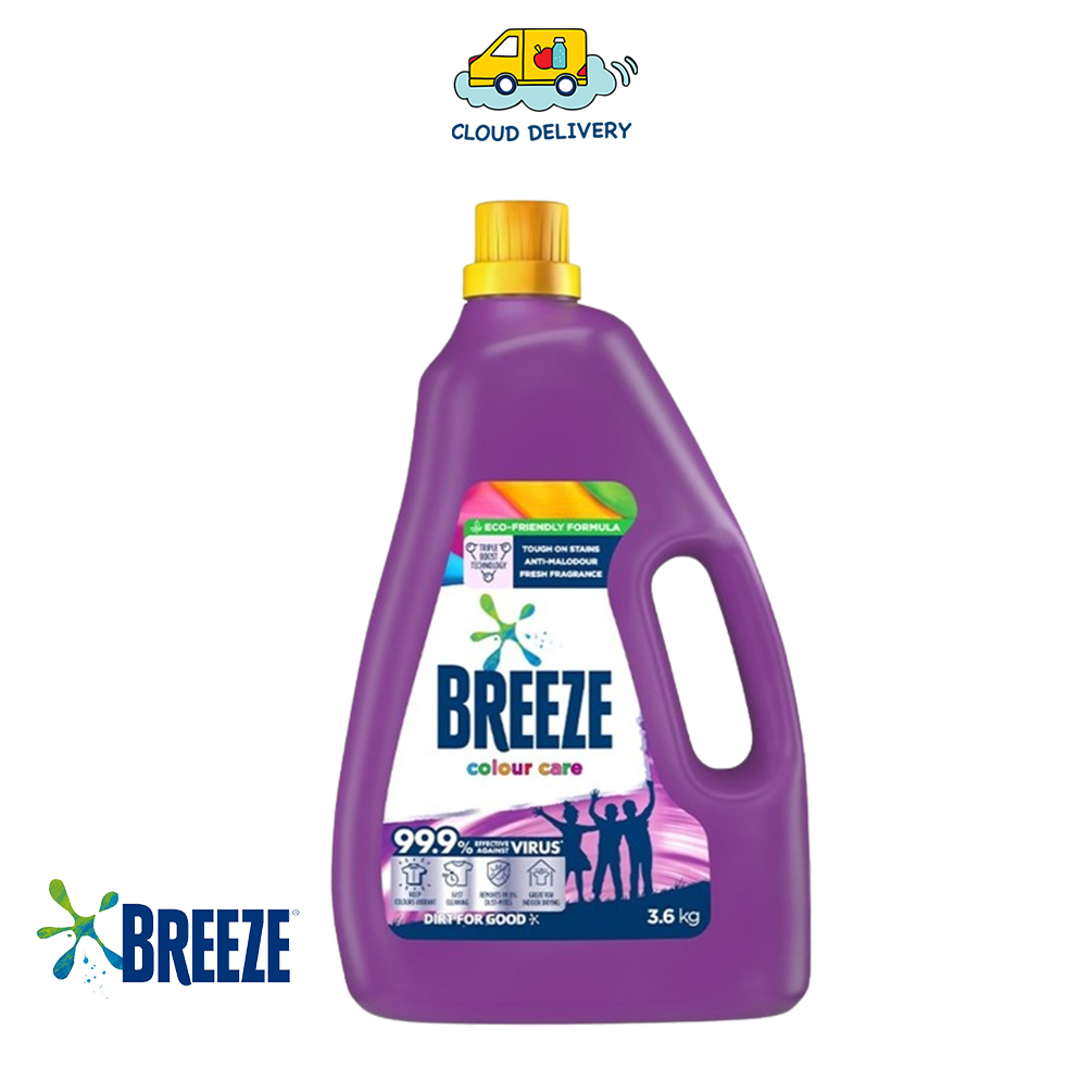 Breeze Liquid Detergent 3.6kg - Colour Care | Lazada Singapore