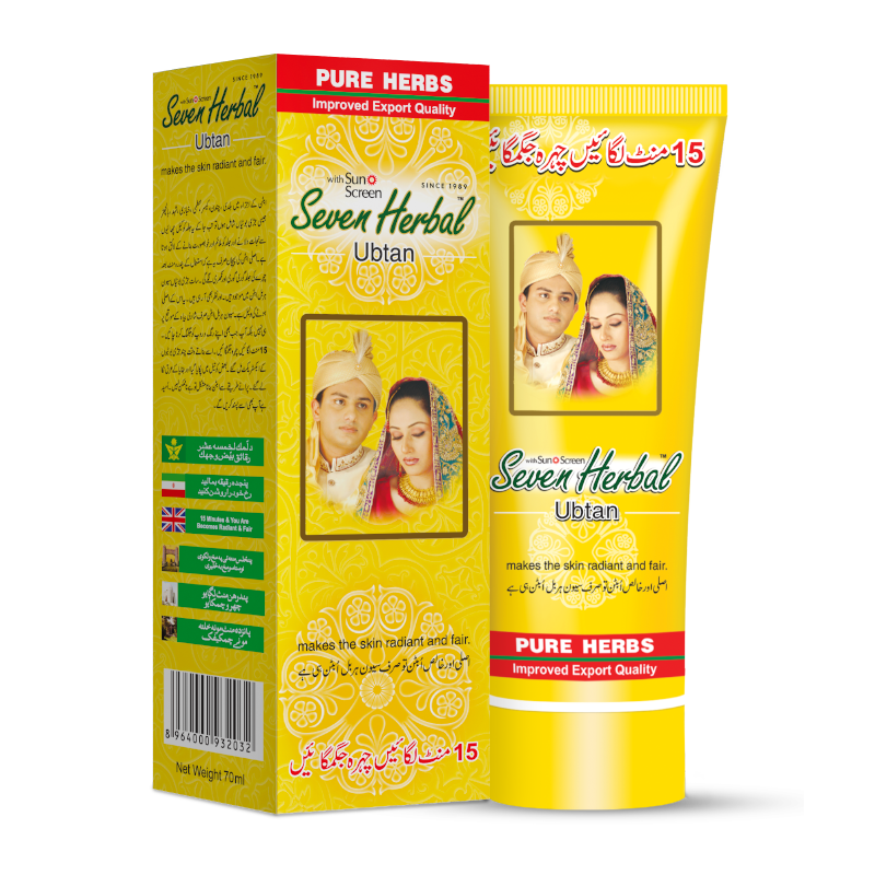 Seven Herbal - Natural Ubtan Cream-30ml | Daraz.pk