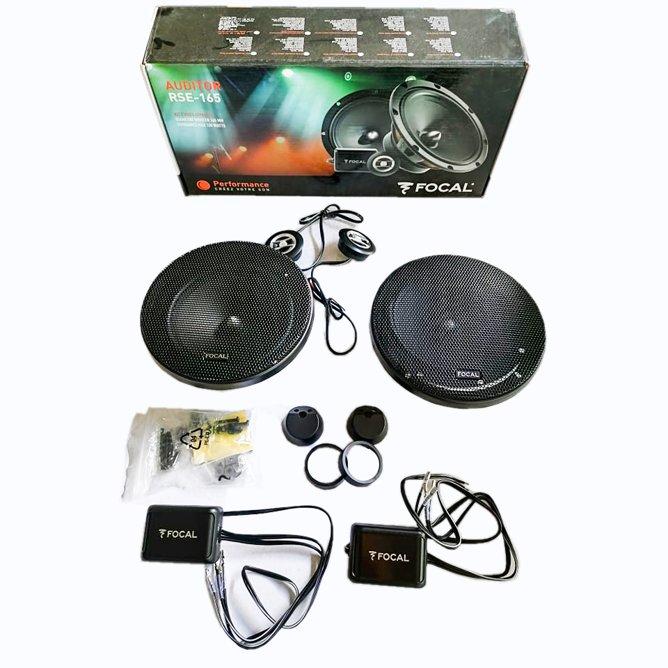 FOCAL AUDITOR RSE-165 6 ½” (165MM) DIAMETER 2-WAY COMPONENT KIT Car speaker system | Lazada PH