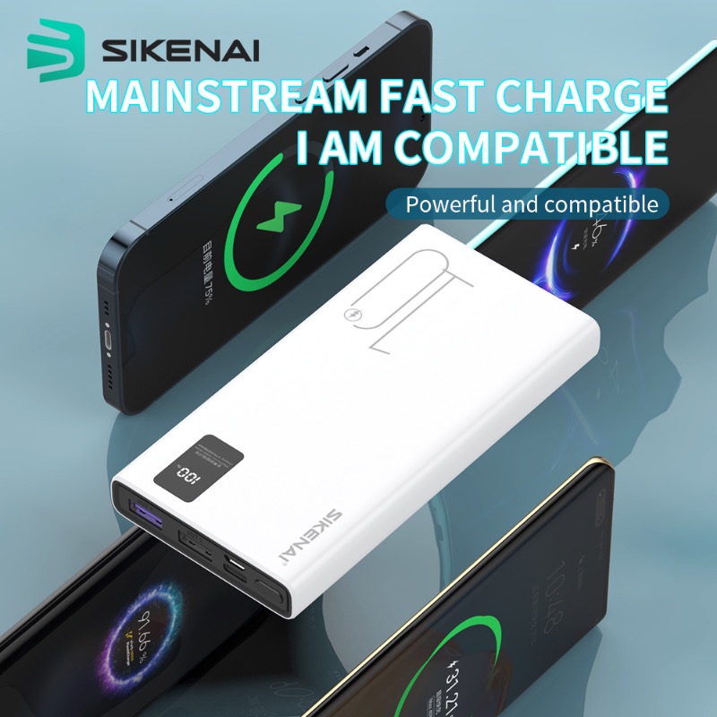 SIKENAI QS-10 10 000 MAH 2 WAY FLASH CHARGING POWER BANK | Lazada