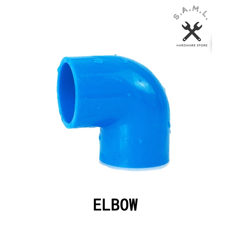 PVC elbow tee pvc connectors 1/2 S.A.M.L.HardwareStore | Lazada PH