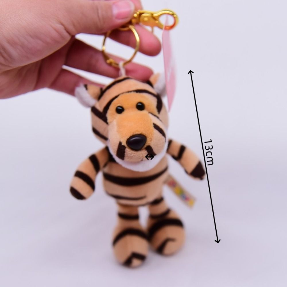 For Children Stuffed Animal Animal Plush Keychain Wolf Hippopotamus ...