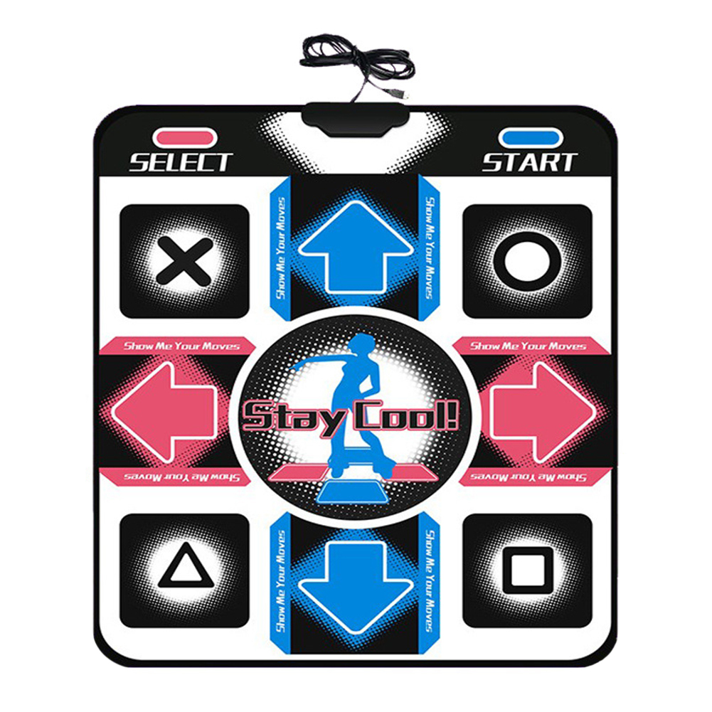 roqy39 Shop USB PC Non-Slip Dance Mats Foot Print Dancing Step Game Pad ...