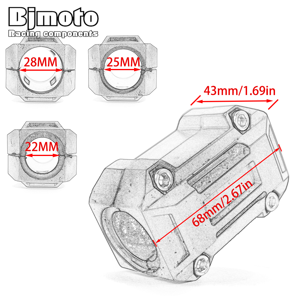 For YAMAHA MT 07 Tenere 700 Bumper Decorative Block Dismantling ...