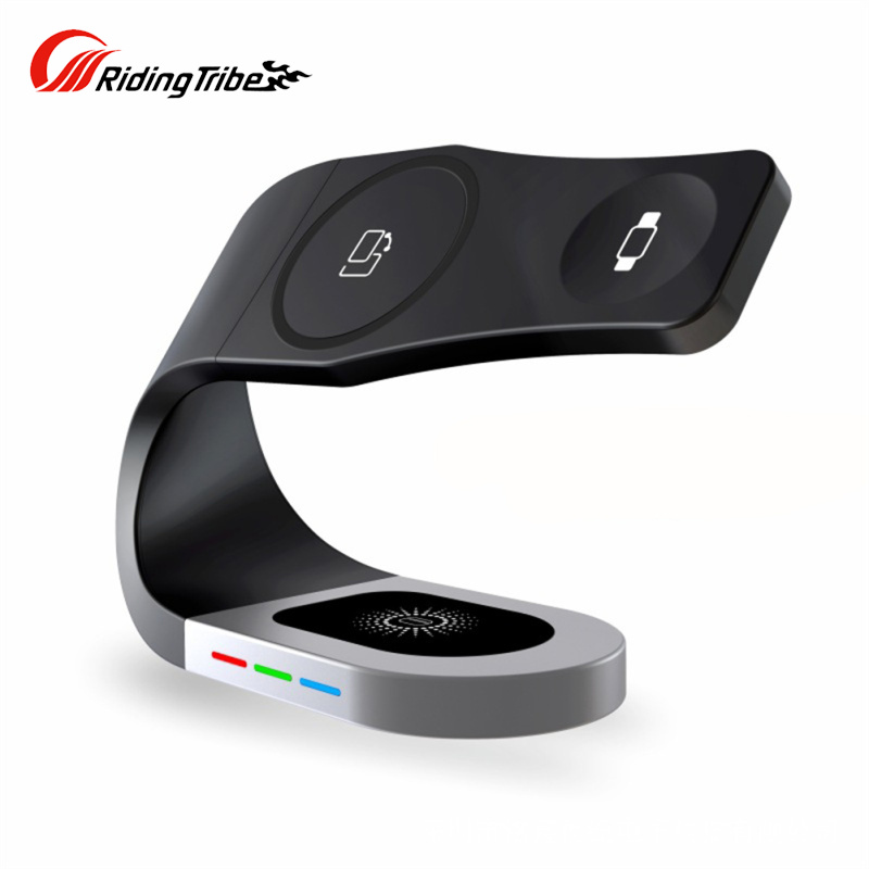 Riding Tribe 3 In 1 Magnetic Wireless Charging Station Multiple Devices ...