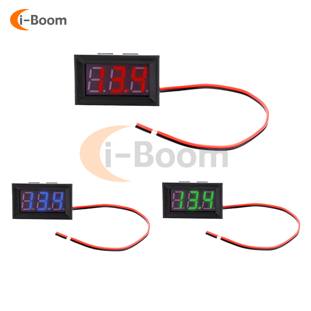 Ac110v 220v Led Digital Voltmeter Voltage Measuring Instrument Volt ...