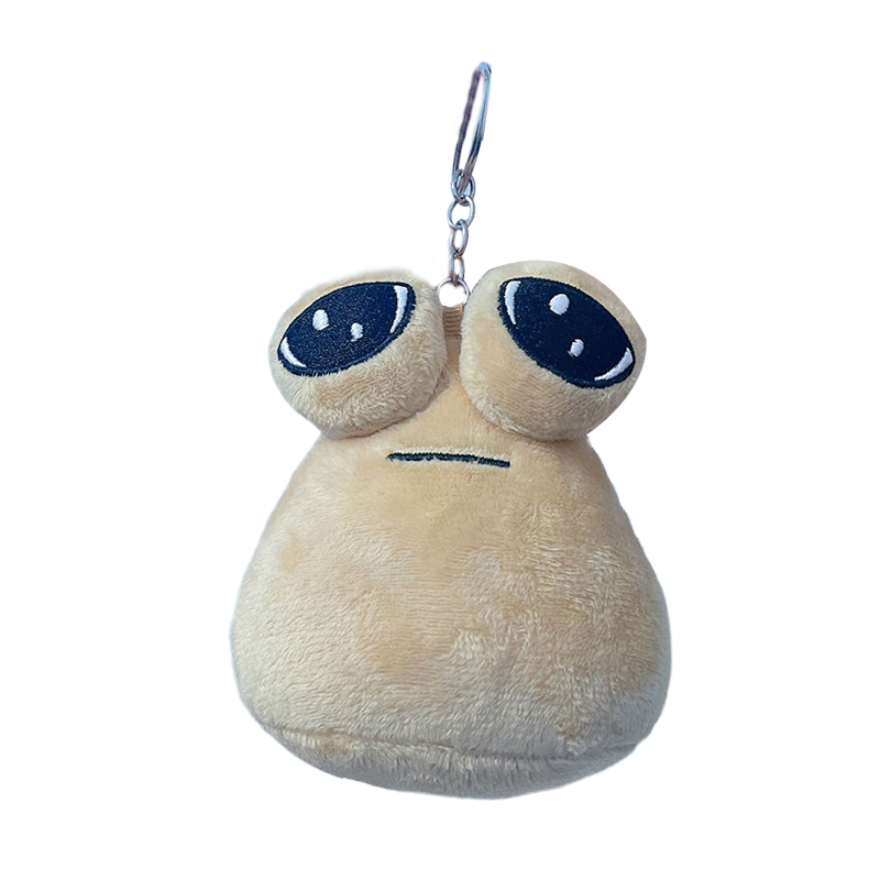 My Pet Alien Pou Plushies Keychains Cartoon Anime Figures Peripheral ...