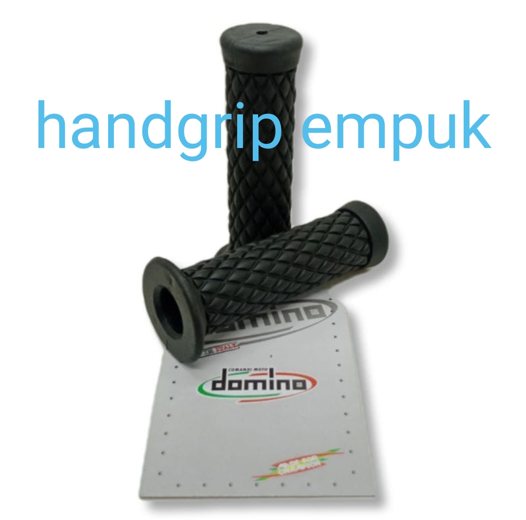Handgrip motor Domino sisik empuk warna hitam/ Hand Grip Motor Variasi ...