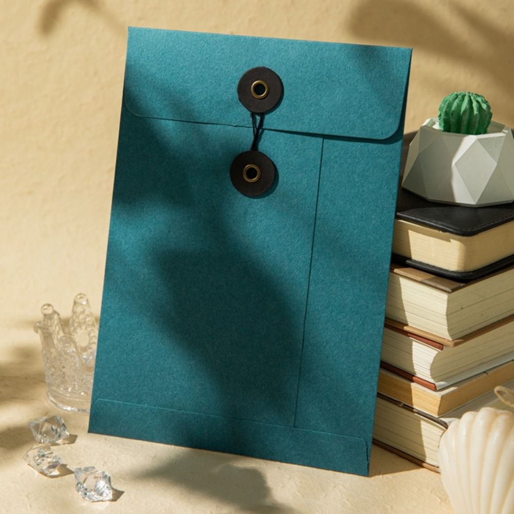 A4/A5 Kraft Paper Envelopes European Style with String Tie Closure ...