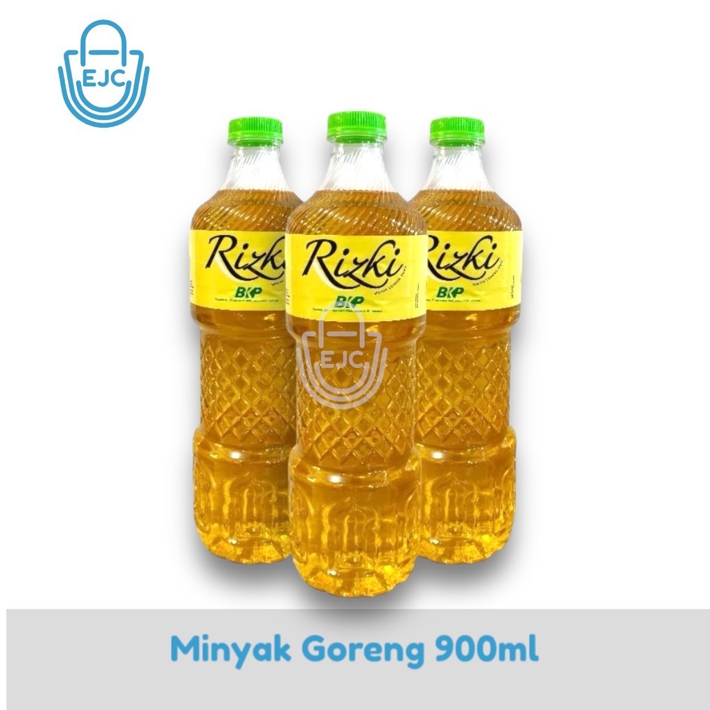 [EJC] Minyak Goreng RIZKI 900ML Botol refill | Lazada Indonesia
