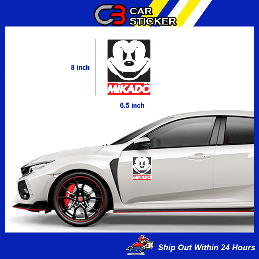 MIKADO Thai Car Sticker / CS463 | Lazada