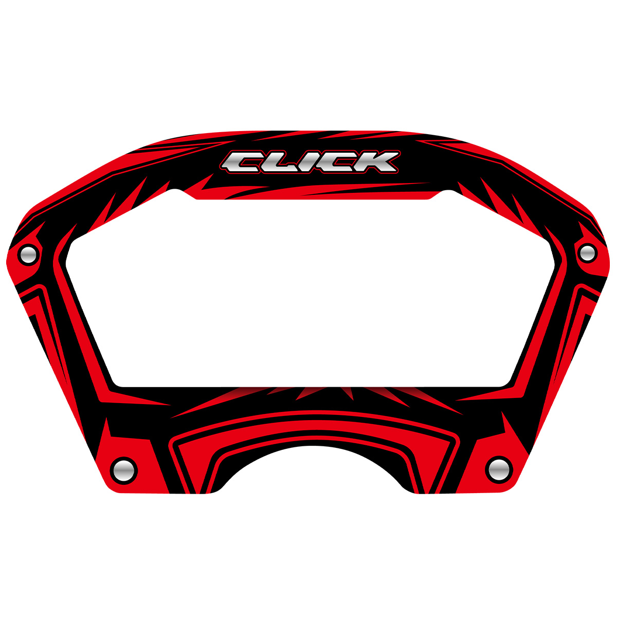 For Honda Click 125i V2 Panel Gauge Protector Reflective Sticker Decals ...