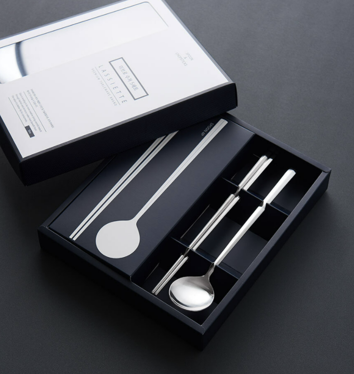 EBRO Stainless Steel Cutlery Set Spoon & Chopsticks 2P / 5P Set Easy ...