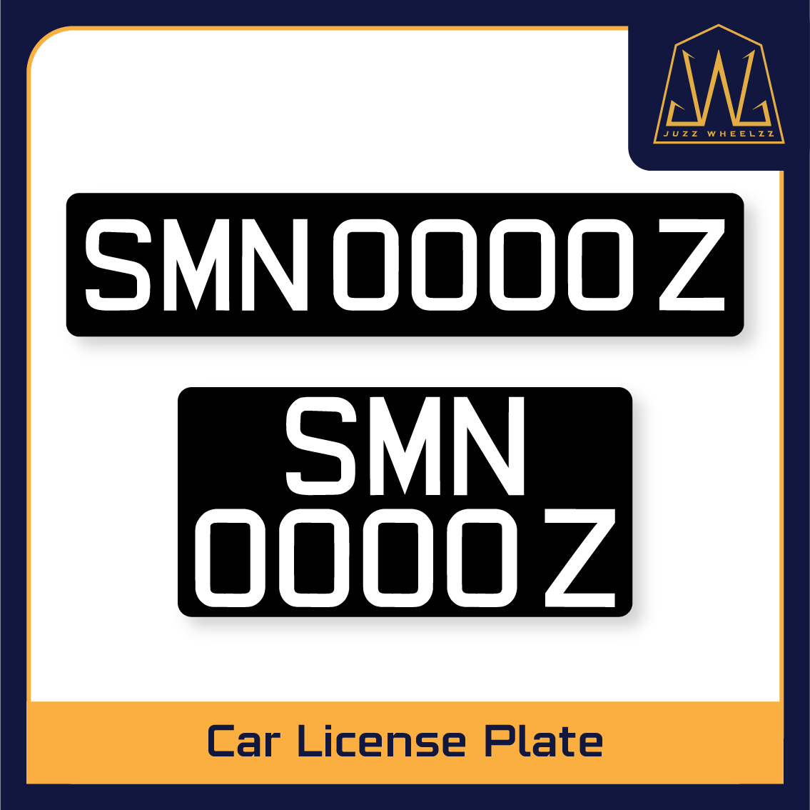 Car License Plate Number, Bike Rack or Normal Use | Lazada Singapore