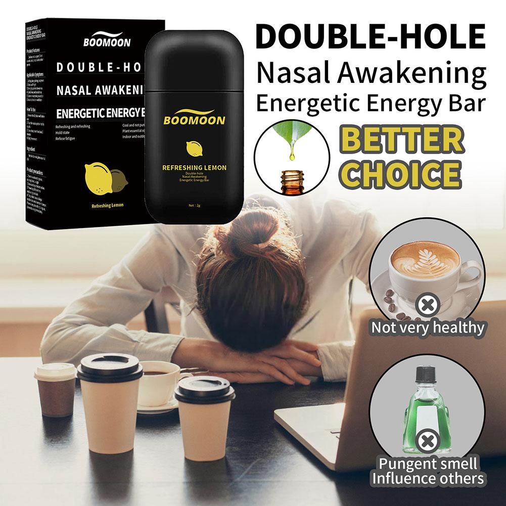 Energizing Aromatherapy Nasal Inhaler Nasal Energy Bar with Fruit Style ...