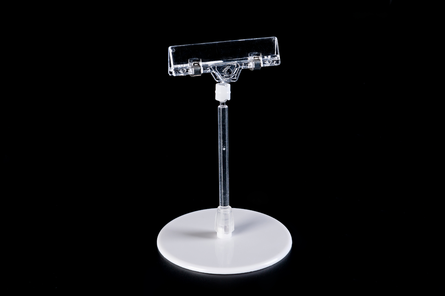 【COOL】 Sign Holder Stand Height Pole Label Clip Stand Table Top ...
