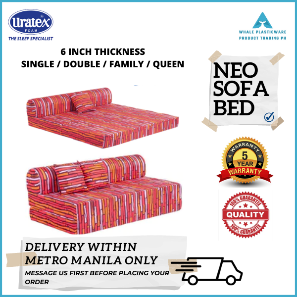 Uratex Neo Sifa Bed 6" Thickness (Single, Double, Family, Queen ...