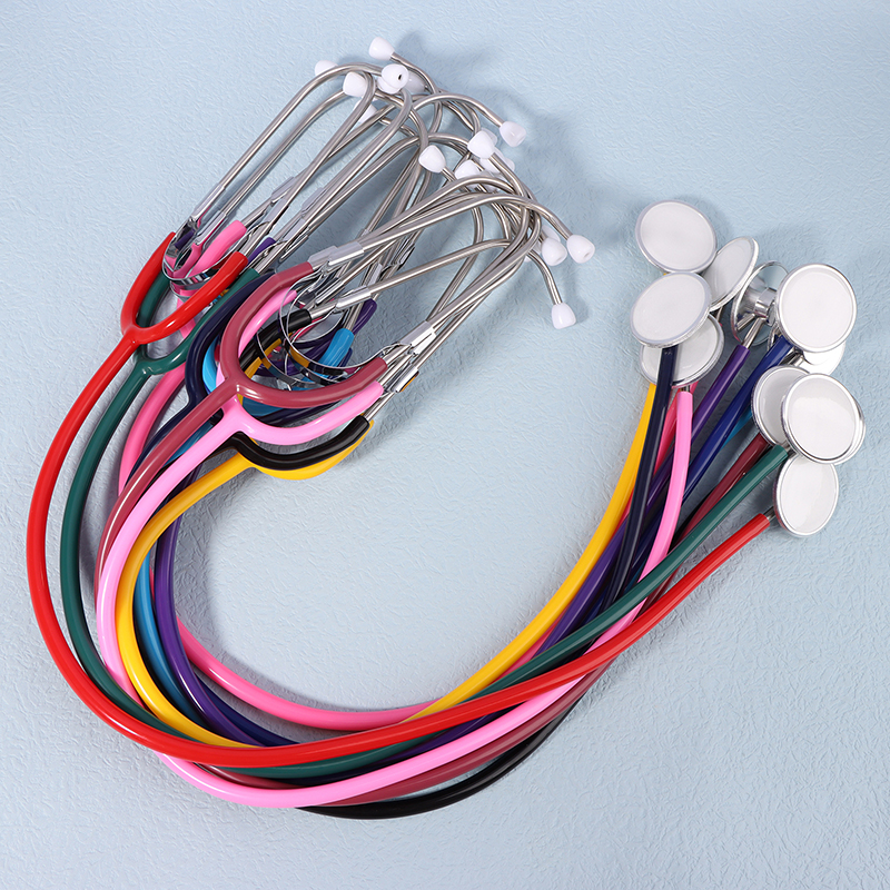 Portable Double Head Stethoscope Professional Cardiology Stethoscope ...