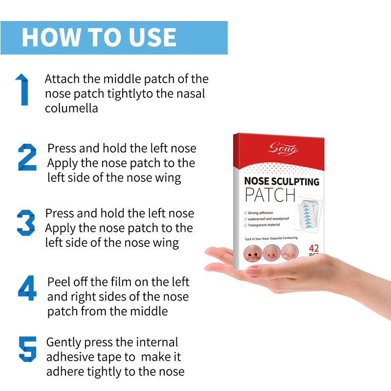Cosplay Special Nose Shrink Strips Shrink Nose Wings Small Nose Narrow ...