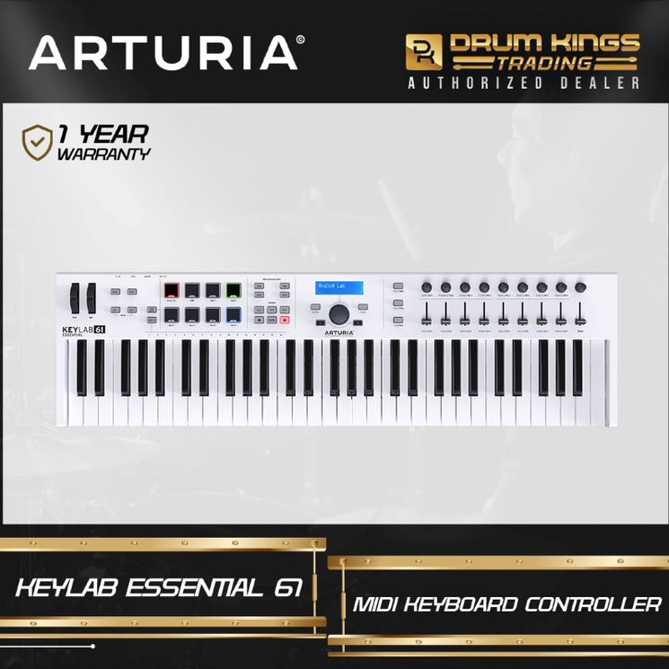 Arturia KeyLab Essential 61 MIDI Keyboard Controller | Lazada PH