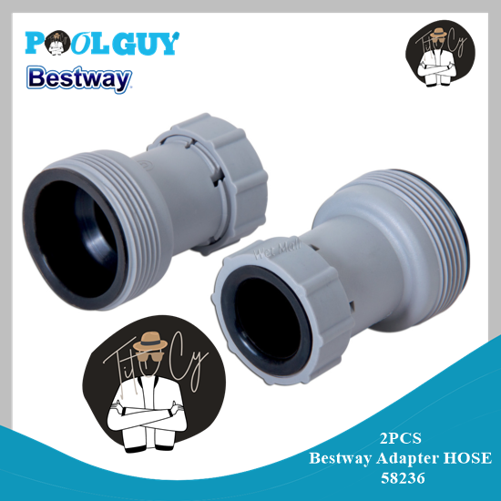 Intex Adapter B & A BESTWAY HOSE ADAPTER Converter TITOCY 1.5 inch or ...