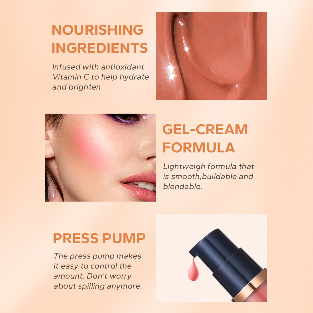 Aweisuan Hot Sale Liquid Blush Cute Face Makeup for Women Party Daily ...
