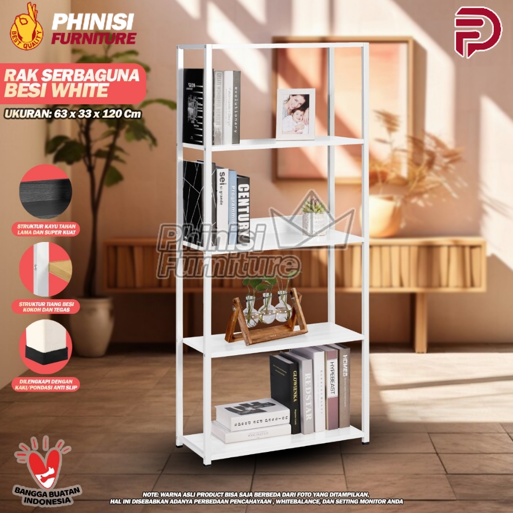 Rak RB 04 Kingdom Rak Dapur Rak Serbaguna Rak Besi Rak Buku Rak ...