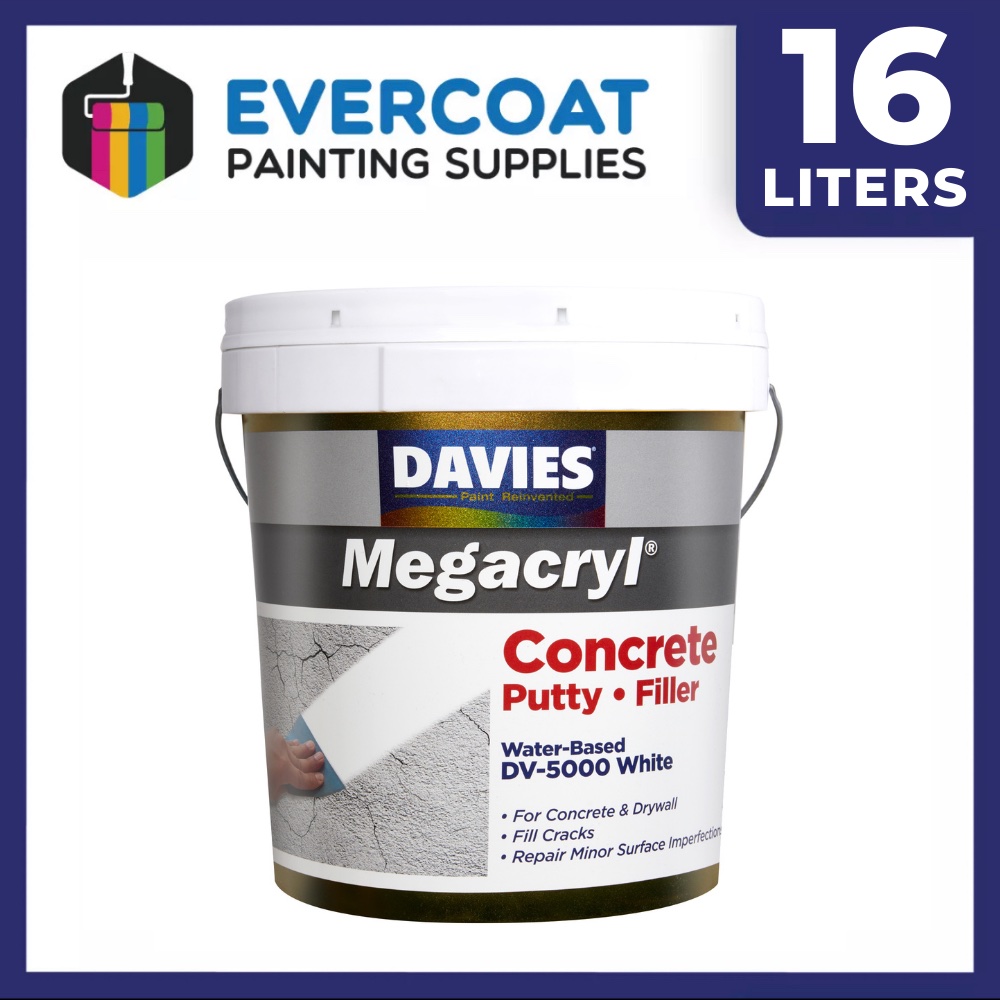 Davies Paints White Concrete Putty & Filler 16-Liters | Lazada PH