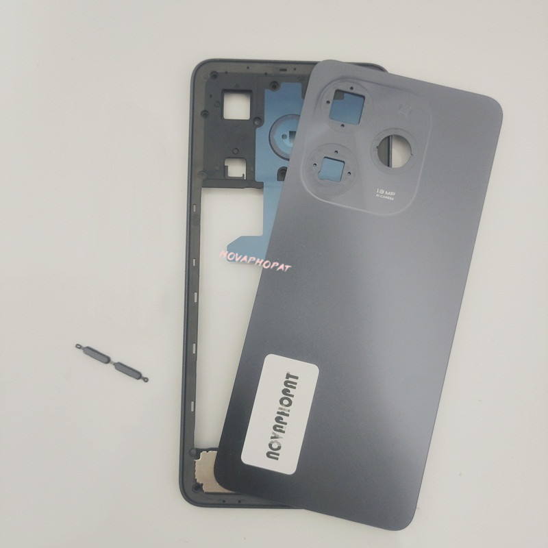 Middle Frame Bezel For Tecno Spark GO 2024 BG6 Battery Cover Back Rear ...